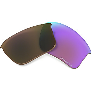 Oakley Flak Jacket XLJ Rectangular Replacement Sunglass Lenses, Prizm Golf, 63 mm