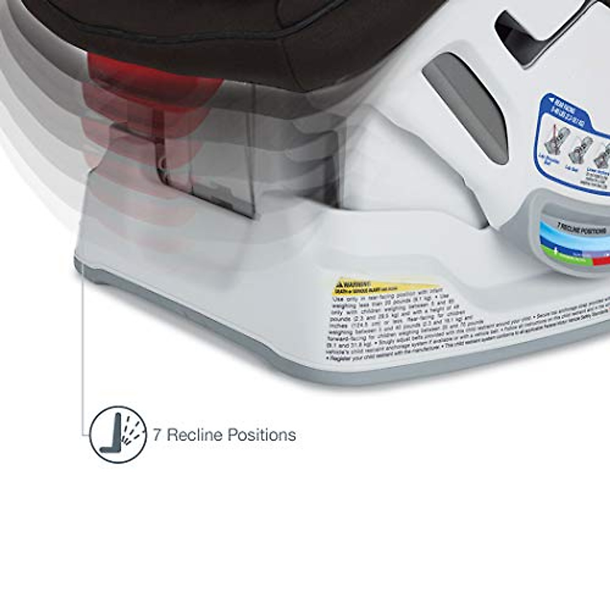 Britax Boulevard ClickTight Convertible Car Seat, Cool Flow Teal, 20.5x23x23.5 Inch (Pack of 1)