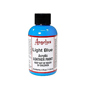 Angelus Acrylic Leather Paint-4oz.-Light Blue
