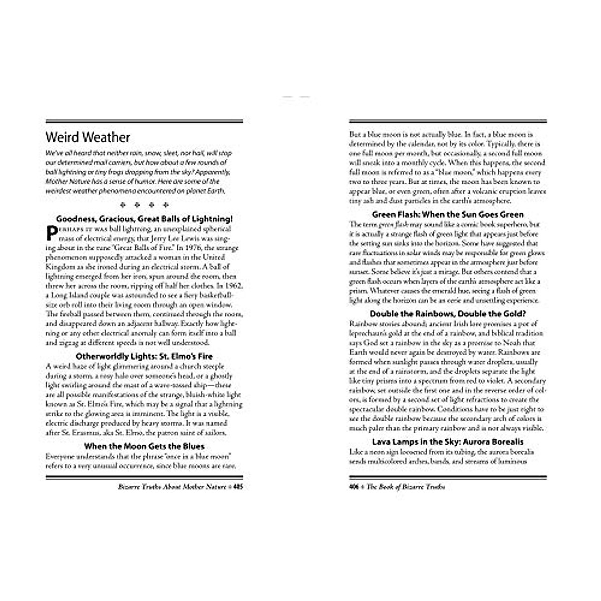 The Book of Bizarre Truths