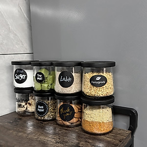 Oui jar lids 8Pack oui yogurt jar lids-Natural Bamboo Wood oui lids with Silicone Sealing Rings for Yoplait Yogurt Container,lids for oui yogurt jars with repeat writing label