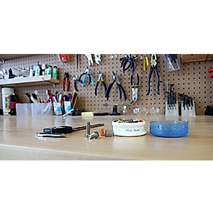 humangear GoTubb | Hard Container | Easy Open | Food-Safe Material, Clear/Green/Blue, Small