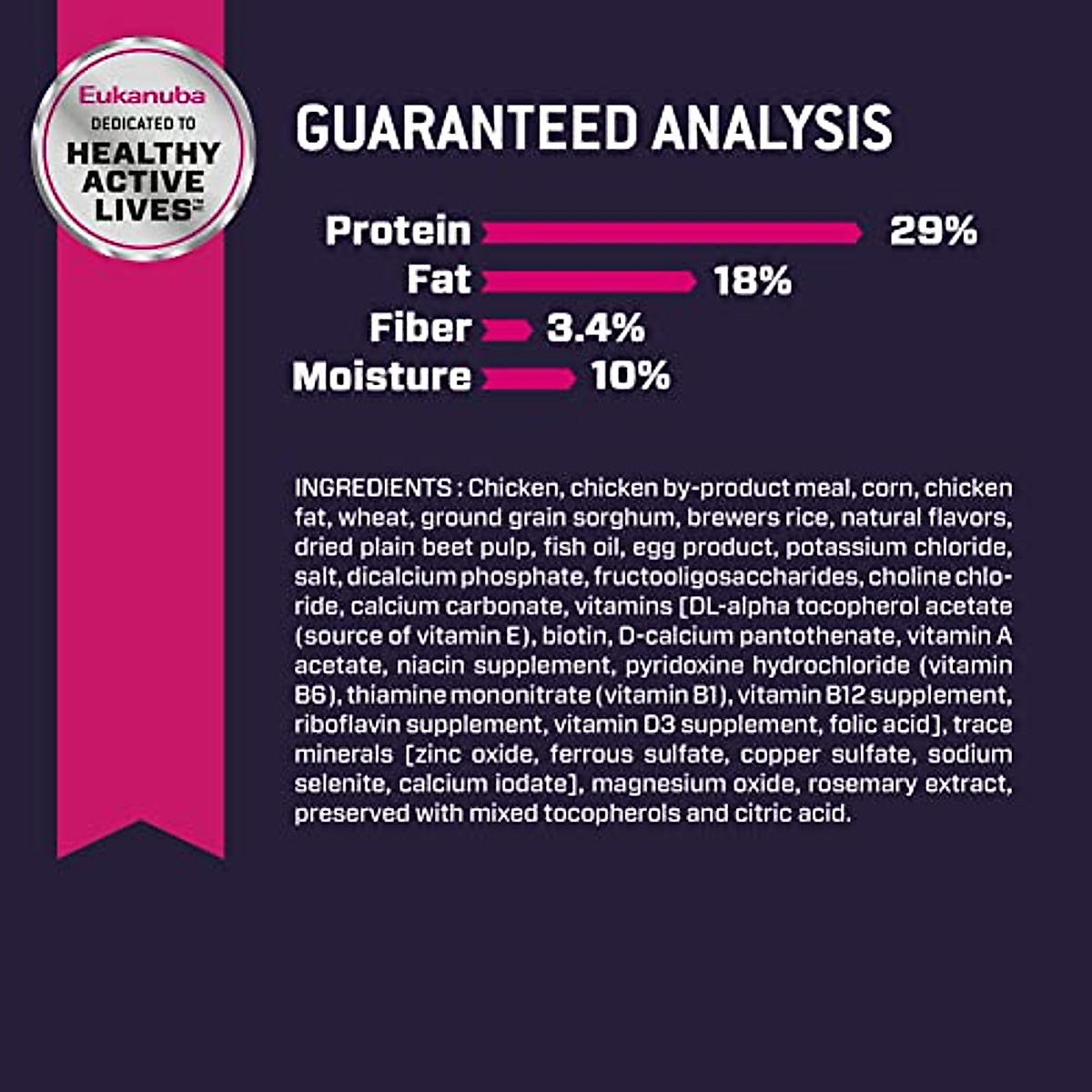 Eukanuba Puppy Medium Breed Dry Dog Food, 30 lb