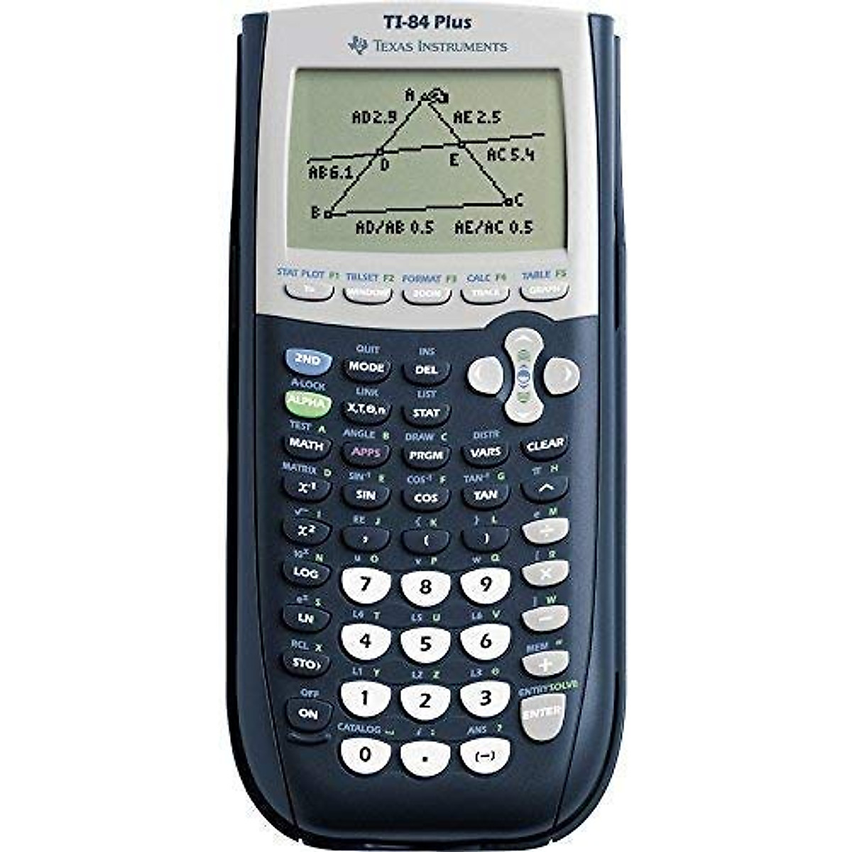 Texas Instruments Ti-84 Plus Graphing calculator - Black (Renewed)
