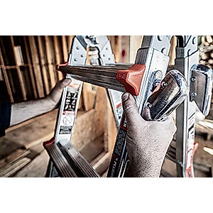 Little Giant Ladders, Revolution with Ratchet Levelers, M26, 26 ft, Multi-Position Ladder, Ratchet™ leg levelers, Aluminum, Type 1A, 300 lbs weight rating (12026-801)