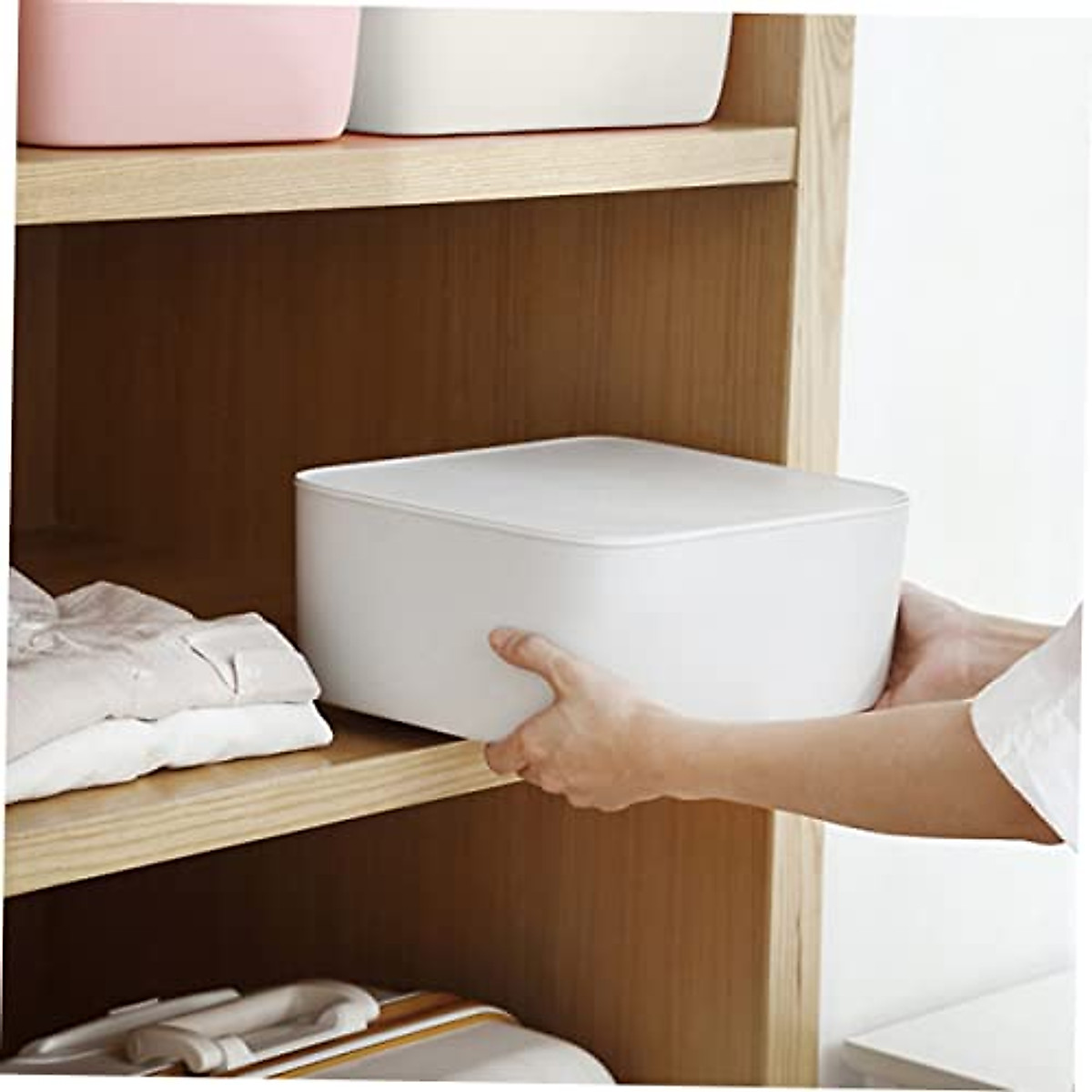 Alipis Box Underwear Drawer Organizer Cosmetic Storage Drawers Underwear Storage Box Storage Containers for Drawers Toiletry Organizer Drawer Organizer for Makeup Storage Basket Sock Bra