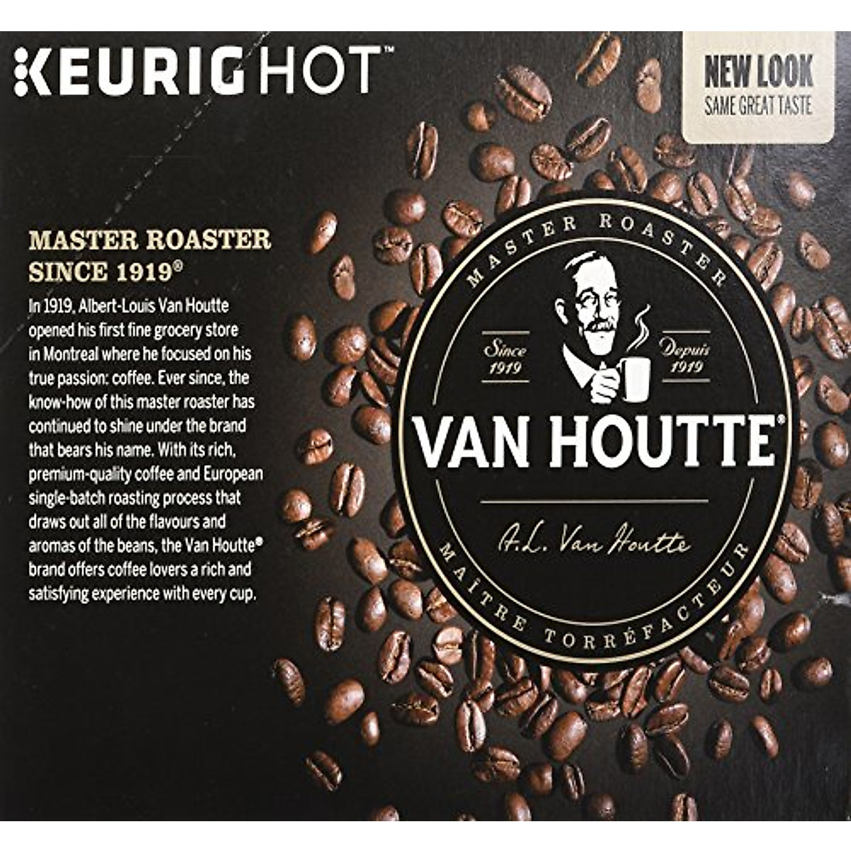 Van Houtte Vanilla Hazelnut Decaf K-Cups, 24-Count, 8.46 Oz