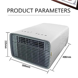 Camping Air Conditioner,1433BTU Portable AC Unit with Vent Pipe,Bed Net Design Low Noise Air Cooler and Humidifier Mini Air Cooler for Kitchen Camping,White,Host+0.9M