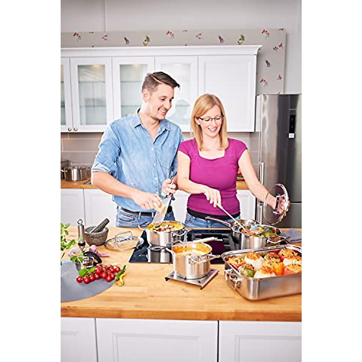 Rösle EXPERTISO Cookware Collection 6.3 in. Stainless Steel Sauce Pan