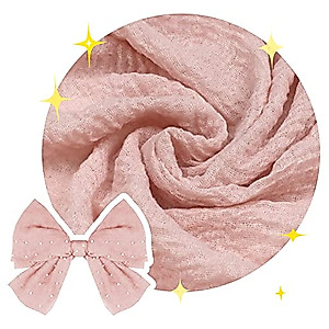 3PCS Newborn Baby Photography Props Soft Faux Fur Mat Basket Stuffer Rug Handmade Pearl Long Ripple Wrap Blanket with Headband Newborn Photo Shoot Props