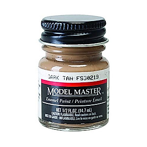 DARK TAN (FS30219) 1/2 oz Enamel Paint Bottle by Testor Corp.