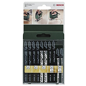 Bosch 2609256744 Jigsaw Blade Set (10 Pieces)