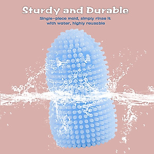 JOOEASI Dog Finger Toothbrush, 4 Pack Heavy Duty Dog Tooth Brushing Kit Soft Silicone Finger Toothbrush for Dogs, Cats (Blue and Pink) (4 Pack)