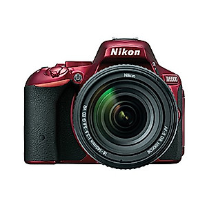 Nikon D5500 DX-format Digital SLR w/ 18-140mm VR Kit (Red)