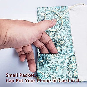 PUPUZAO Book Sleeve Cover ( Mysterious Totem )| Hard Books Cover A5(8-1/4''x 5-13/16'') for Paperback,Washable Fabric,Fits Thickness Adjustable