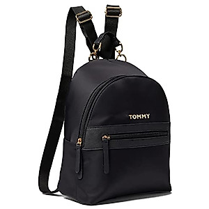 Tommy Hilfiger Kendall II Medium Dome Backpack-Smooth Nylon Black One Size