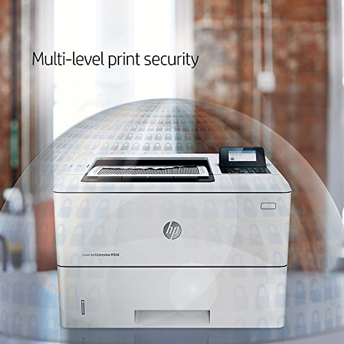 HP LaserJet Enterprise M506dn Monochrome Printer, (F2A69A)