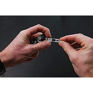 KeySmart Nano Pliers - Portable Pocket Keychain Mini Pliers that Fits Inside KeySmart, Great for Fishing, Camping, and Other Indoor and Outdoor uses Great Stocking Stuffer (Stainless Steel)