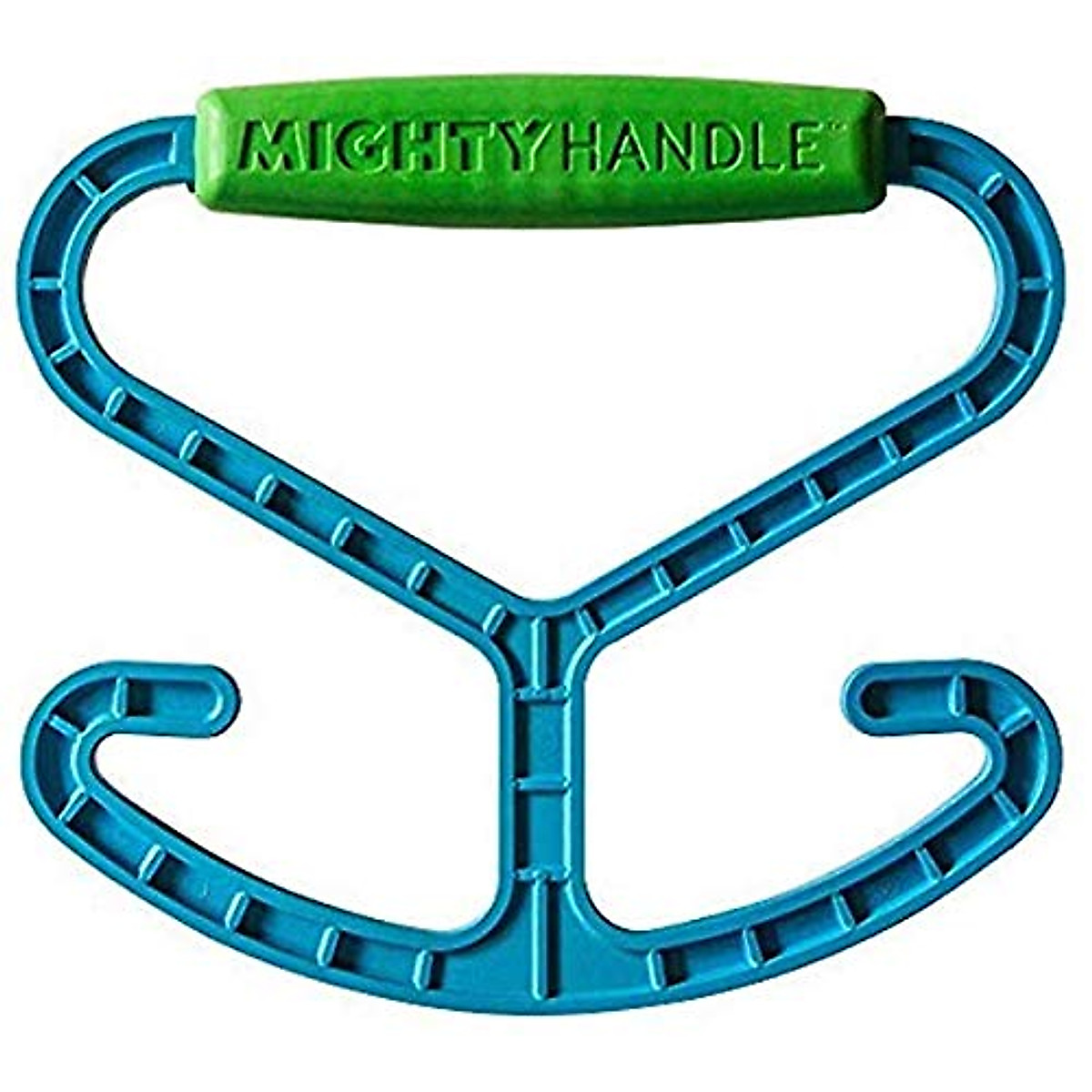 Mighty Handle. The Original All-Purpose Holder and Carrier. Holds Up To 50 Pounds of Groceries, Dry Cleaning, Paint Cans and other Hard to Carry Things (2 pack, Made in USA)