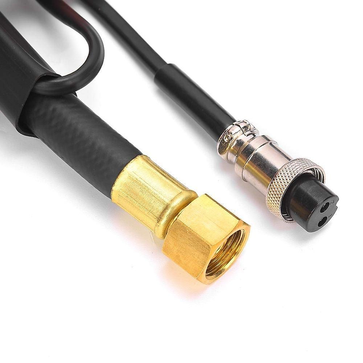 WP17 Tig Welding Torch Air-Cooled Tig Welding 13 Feet Cable,Connector: M16* 1.5 Two-pin socket