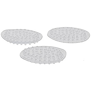 iDesign Plastic Soap Dish, Soap Saver, and Kitchen Sponge Holder - Set of 3, 0.75” x 3.25” x 4.75”, Clear