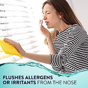 Vicks Sinex Saline Nasal Spray, Drug Free Ultra Fine Mist, Clear Everyday Sinus Congestion Fast, Clear Mucus from a Cold or Allergy, Daily Use 5.0 fl oz x 2