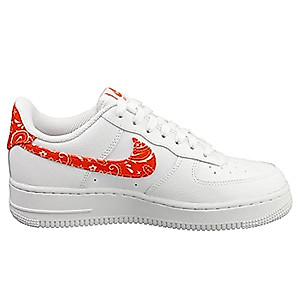 Nike Womens Air Force 1 Low DJ9942 102 Orange Paisley - Size 11W