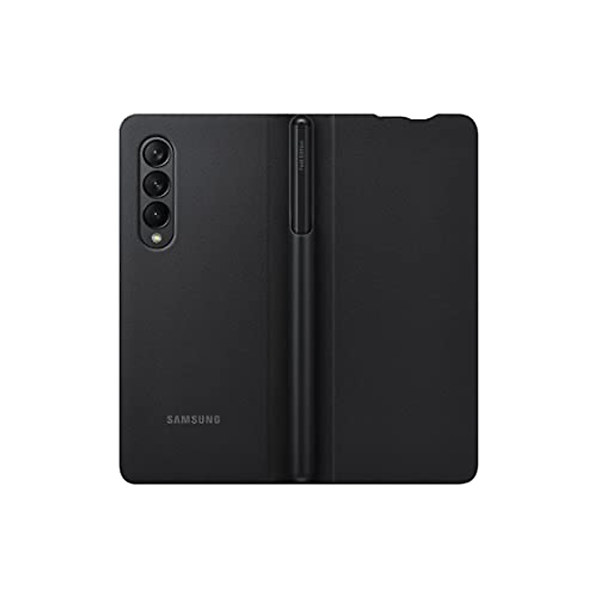 SAMSUNG Galaxy Z Fold 3 Phone Case with S Pen, Protective Cover, Heavy Duty, Shockproof Smartphone Protector, US Version, Black,EF-FF92PCBEGUS