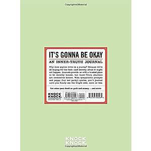 Knock Knock It's Gonna Be Okay Inner-Truth Journal, 7" x 9.5"