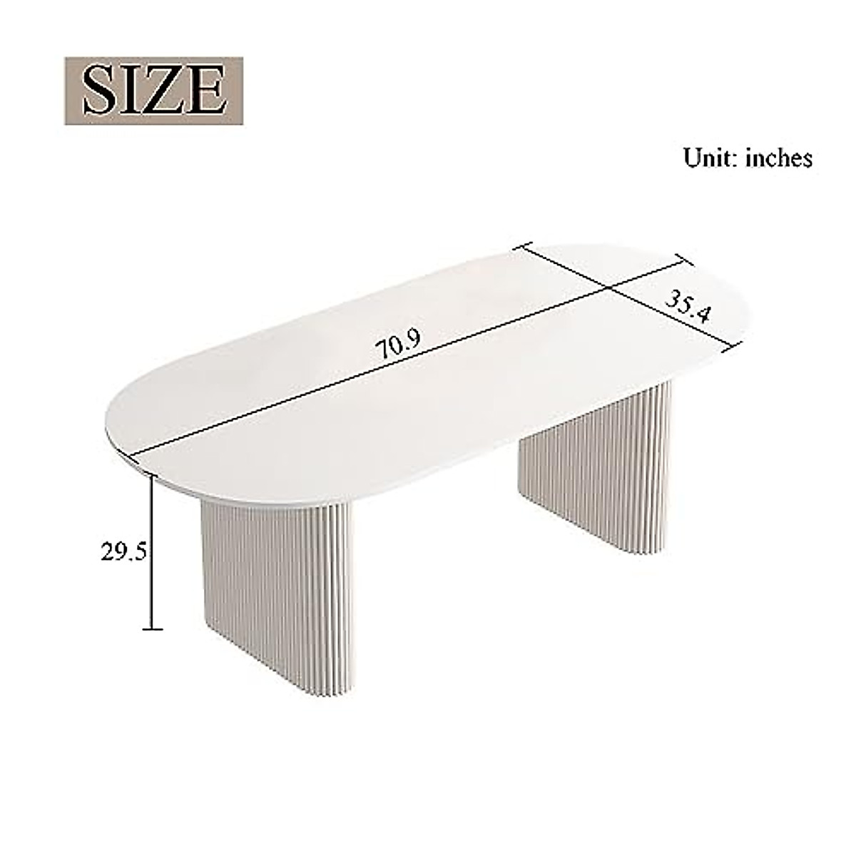 Dining table set for 4,Table Sets for 6,7 Piece Kitchen Table and Chairs Set for 6 Person,dining room table,Suitable for living room,restaurant,cafe,leisure reception desk and chair combination ( Colo