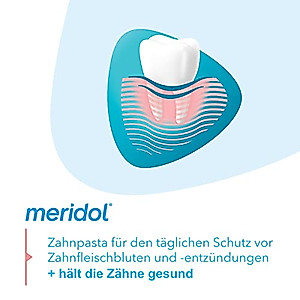 meridol Toothpaste Double Pack (2x75ml), 150 ml