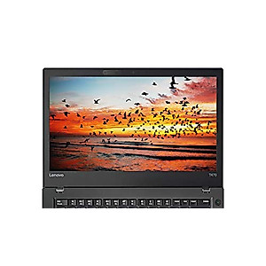 Lenovo Thinkpad T470 Touchscreen Ultrabook (14 FHD Touch Display, Intel Core i7-7600U Up to 3.9GHz, 8GB RAM, 256GB SSD, Webcam, Backlit Keyboard, Fingerprint Reader, Windows 10 Pro) (Renewed)