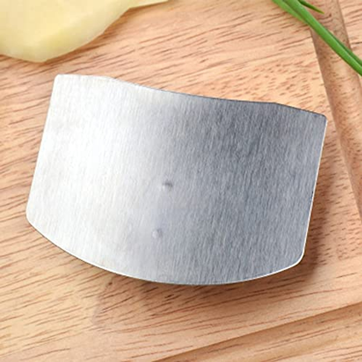 Stainless Steel Kitchen Tools Hand Finger Protector Knife Cut Slice Safe Guard Shredded Finger Guard