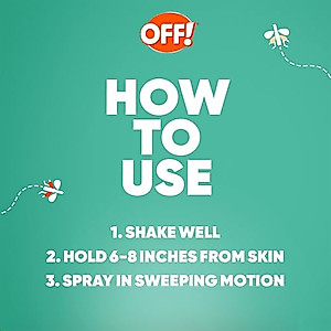 OFF! Family Care Insect & Mosquito Repellent I, Smooth & Dry Bug Spray for the Beach, Backyard, Picnics and More, 2.5 oz. (Pack of 12)