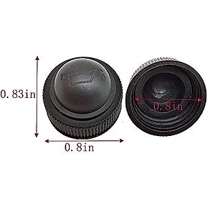 KLMHT Replacement 107512-01 Cap/Bulb Assy for Remington Electric Chainsaw and Polesaws 079084-01(2 Pack)