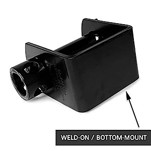 DC Cargo Weld-On Winch for Flatbed Trailer | Heavy Duty Standard Tie-Down Winch