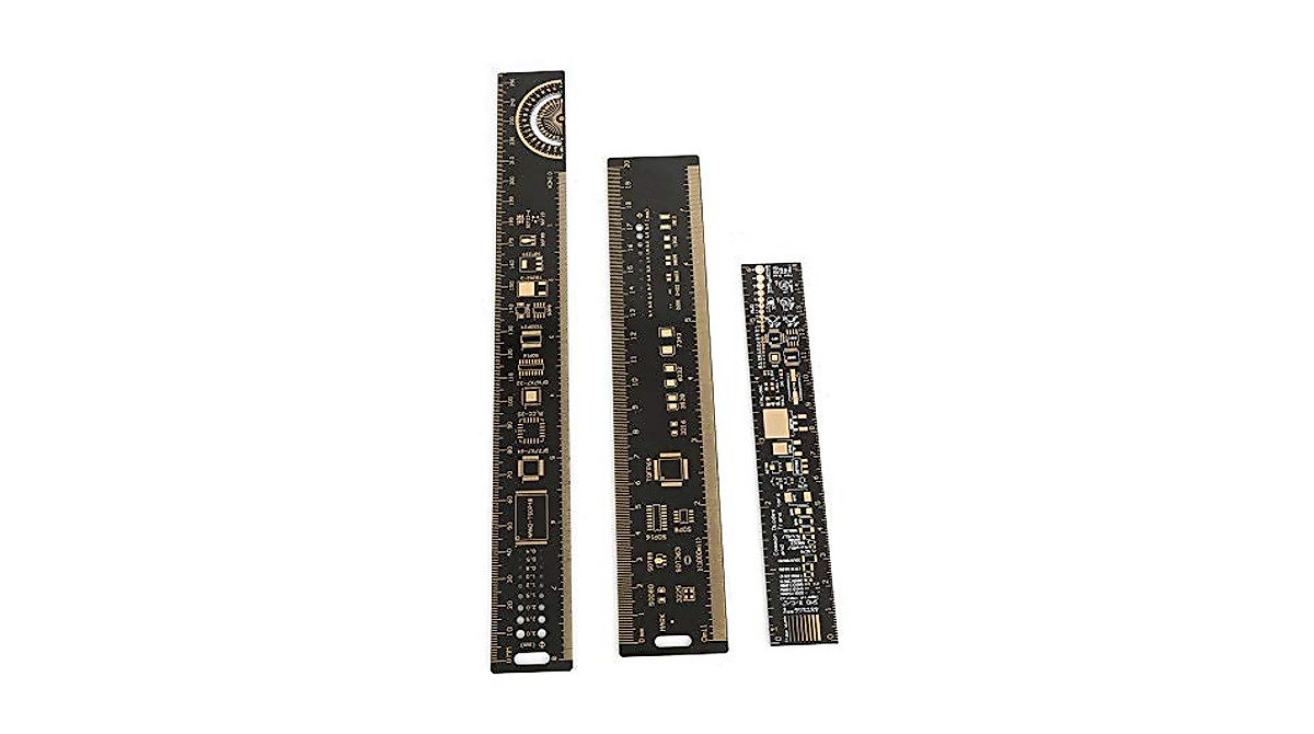 Multifunctional PCB Ruler Set for Electronic Engineers