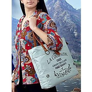 CLA La Couspaude Upcycled Canvas Tote Bag