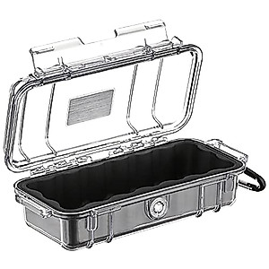 Pelican 1030 Micro Case (Black/Clear)