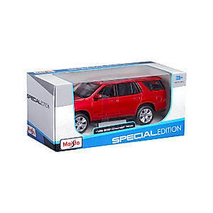 Maisto M31533 May Cheong Group 1:24 Chevy Tahoe-Red-Vehicle for Children from 3 Years-M31533