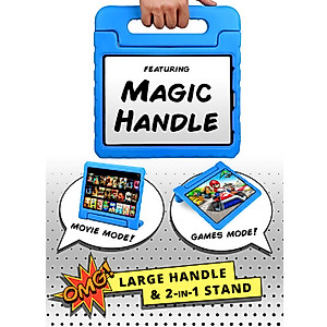 Official Cooper Dynamo for iPad Pro 11 inch Case for Kids 4th/3rd/2nd/1st Generation 2022/2021/2020/2018 | Rugged Foam, Magic Handle, Stand, with Pencil Holder, Eco-Mailer