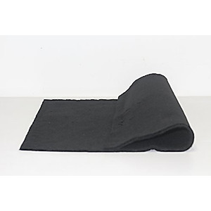 HiwowSport 18 x 24 inches High Temp Carbon Fiber Welding Protective Blanket, Heat Shield Plumbing Heat Sink Slag Fire Auto