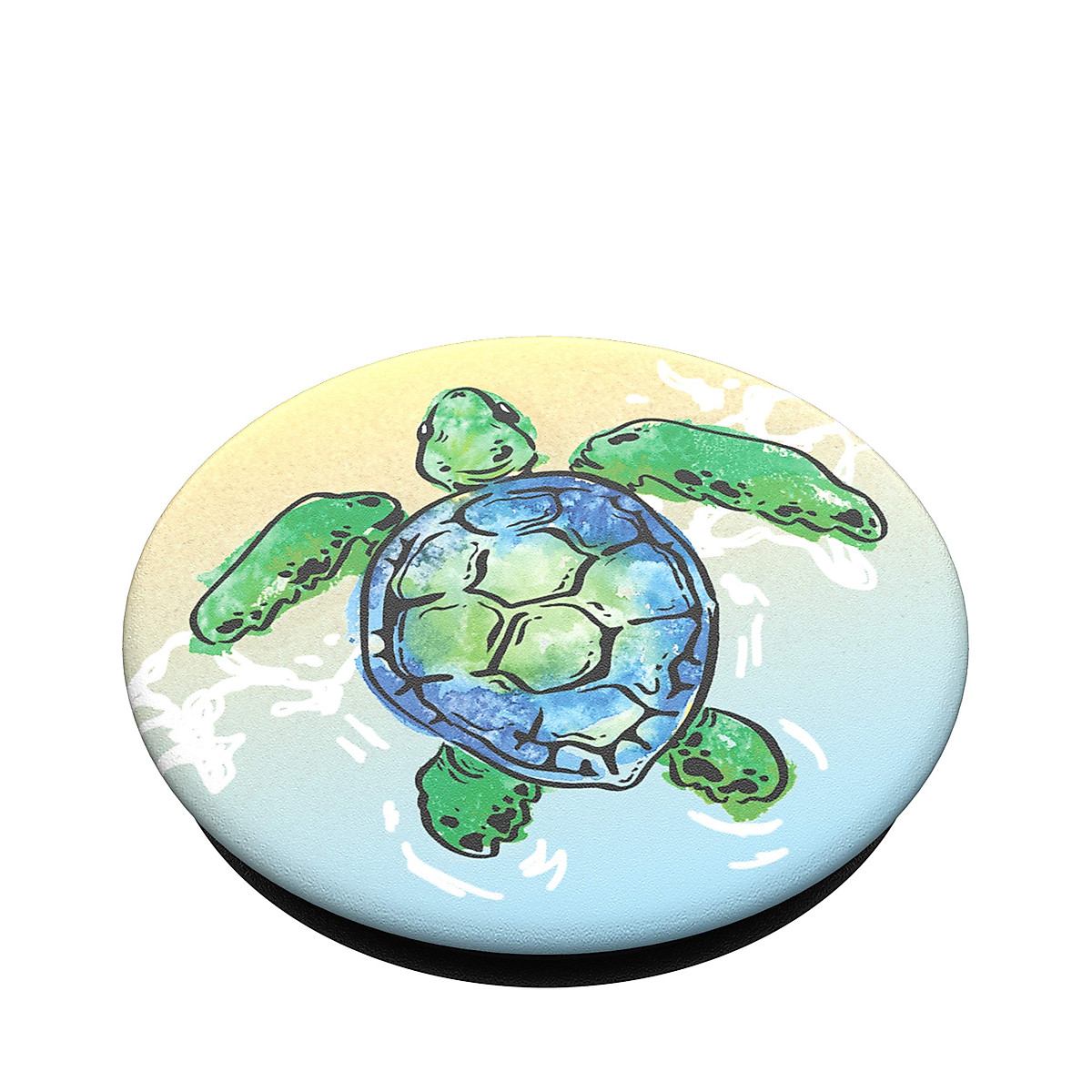 PopSockets Phone Grip with Expanding Kickstand, Tortuga