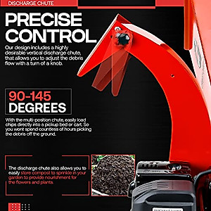 GreatCircleUSA Mini Wood Chipper Shredder Mulcher Ultra Duty 7 HP Gas Powered 3" Inch Max Wood Capacity EPA/CARB Certified Aids in Fire Prevention and Building Firebreaks