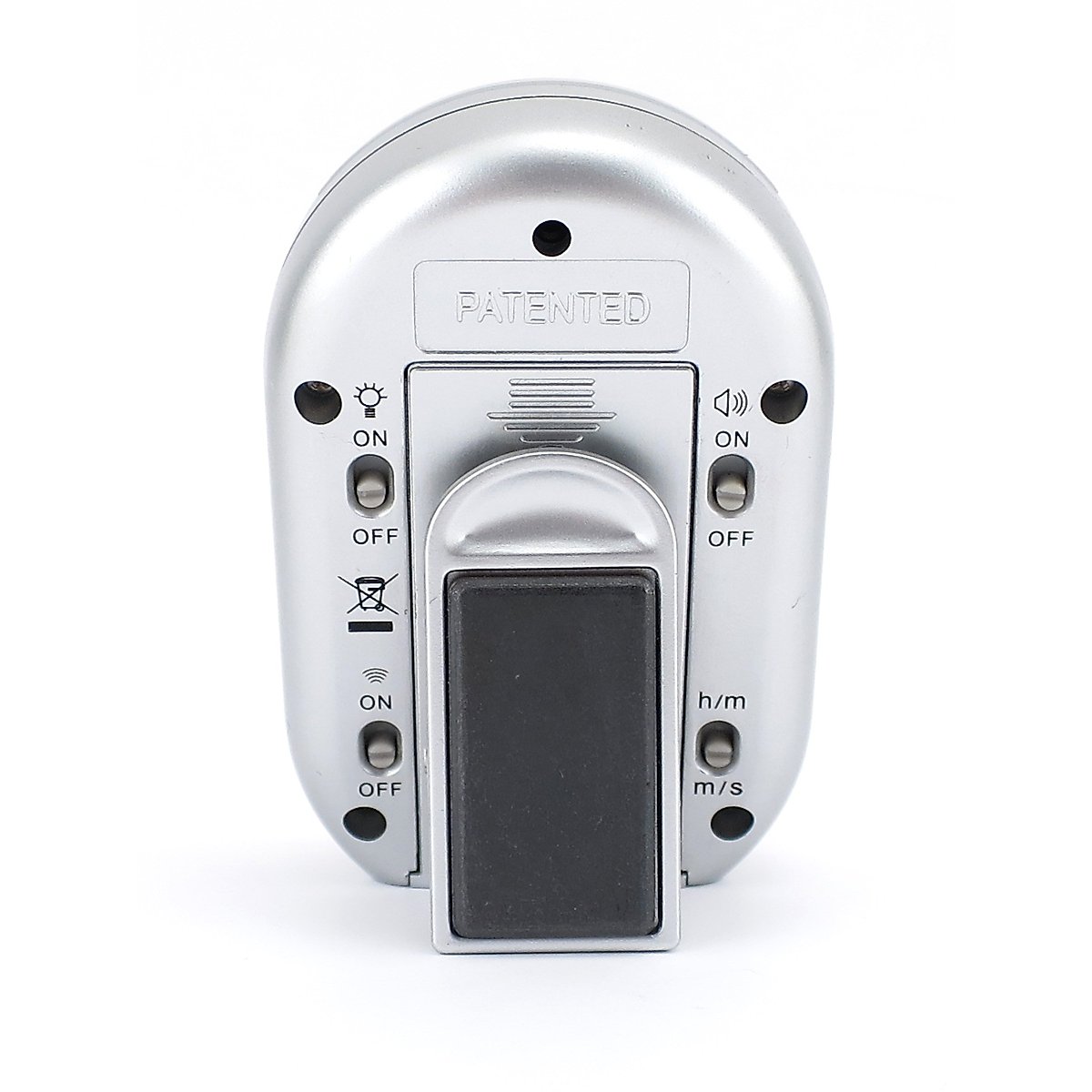 General Tools TI150 3-in-1 Kitchen Timer - for Visually/Hearing Impaired, Loud Environments and Classrooms (Red Flasher, Loud Beeper, Vibration) , Gray