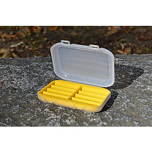Malamute Rugged AA Battery Storage Case - Holds 8, Traction Feet, Made in the USA