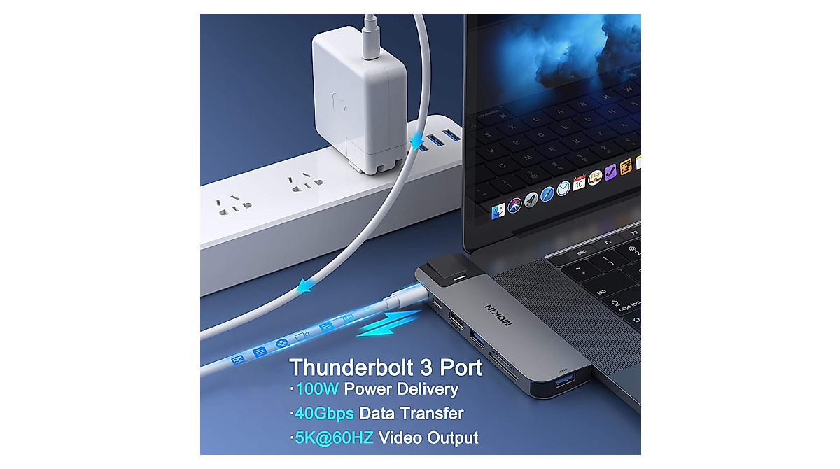 MOKiN USB-C Multiport Adapter Hub for MacBook