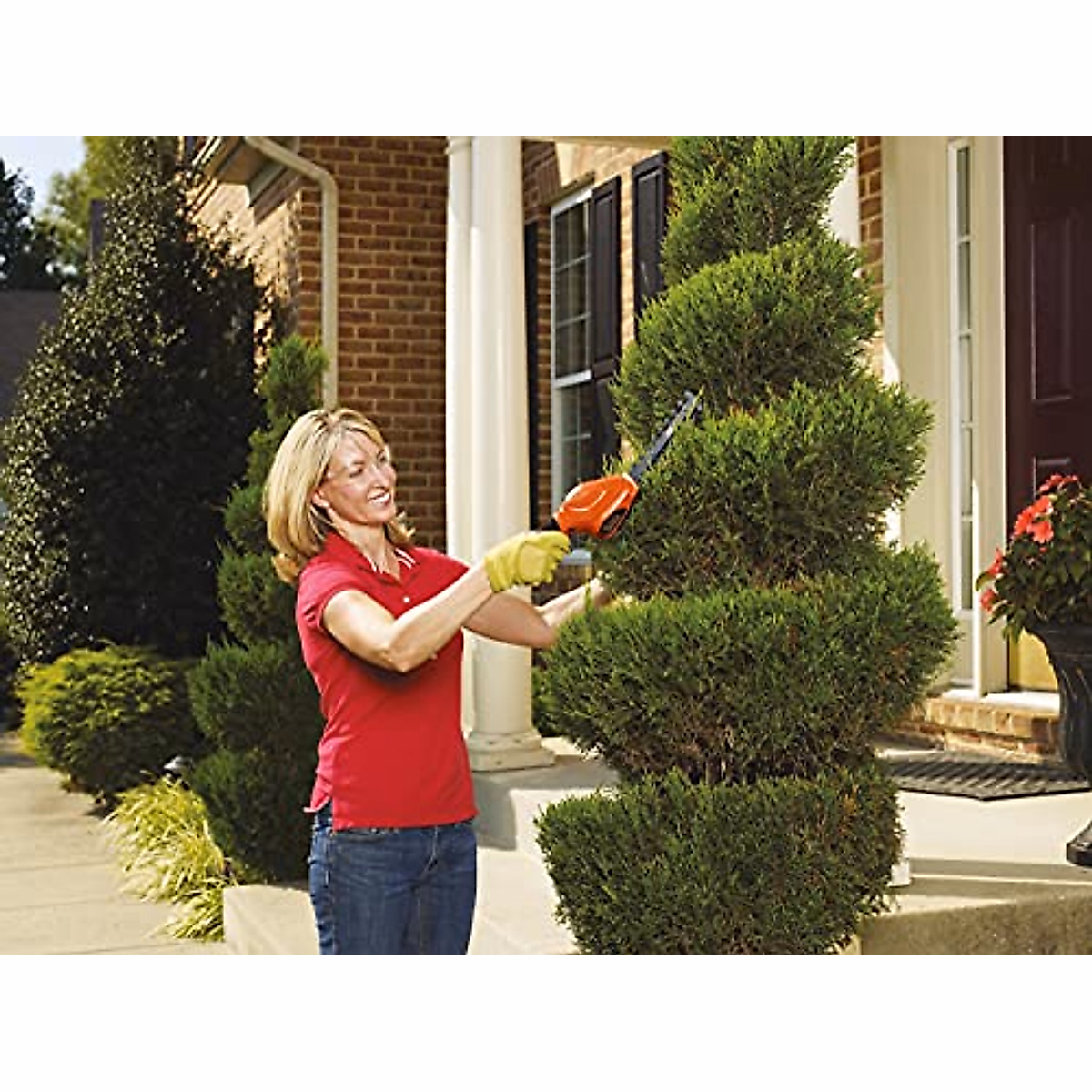 BLACK+DECKER Shrub Trimmer/Grass Shear Combo, Cordless, 3.6V (GSL35)