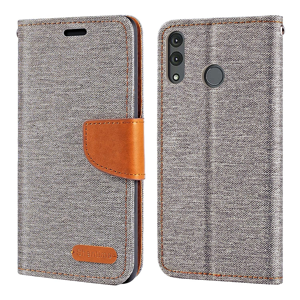 Gigaset GS3 Case, Oxford Leather Wallet Case with Soft TPU Back Cover Magnet Flip Case for Gigaset GS3