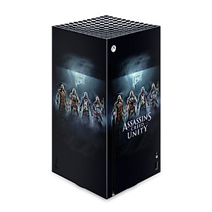 Head Case Designs Officially Licensed Assassin's Creed Group Unity Key Art Matte Vinyl Sticker Gaming Skin Decal Cover Compatible with Xbox Series X Console